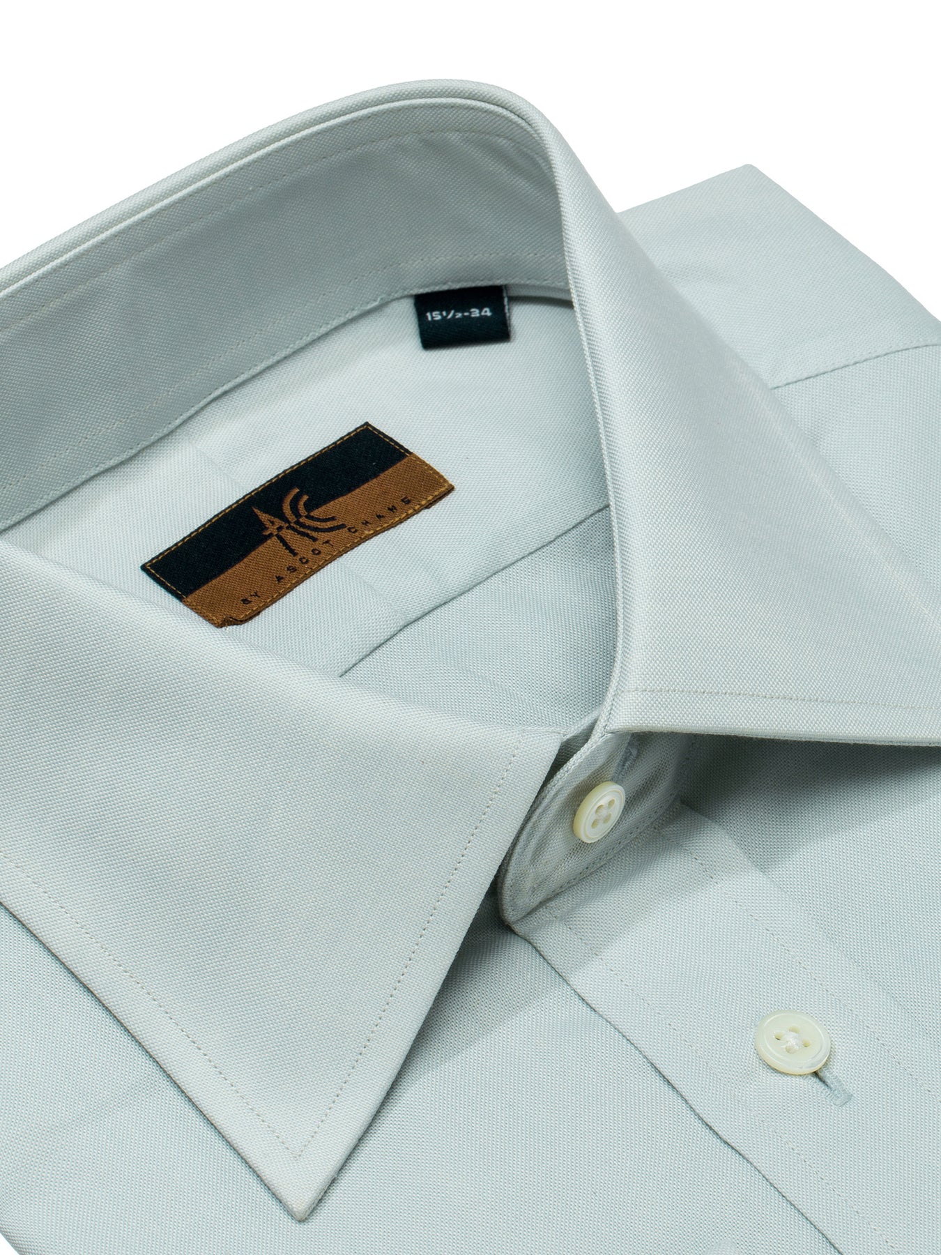Green Pinpoint Shirt | Ascot Chang